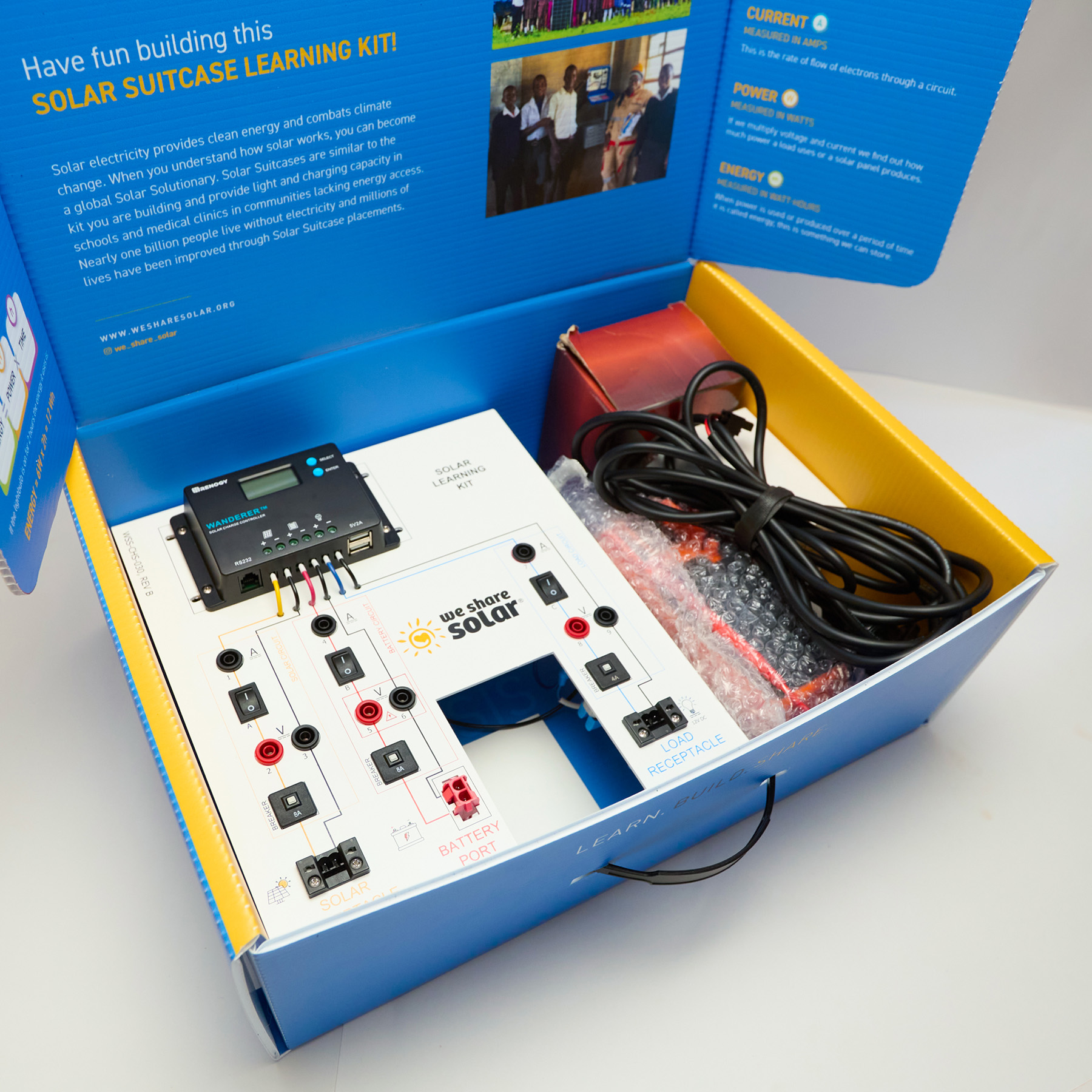 Solar Suitcase Educational Kit | Deployment | We Share Solar